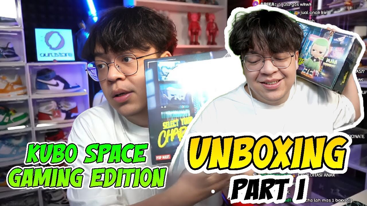 STREAMER UNBOXING DEANKT | UNBOXING KUBO SPACE GAMING EDITION - YouTube