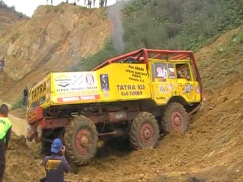 tatra 813 6X6 truck trial - YouTube