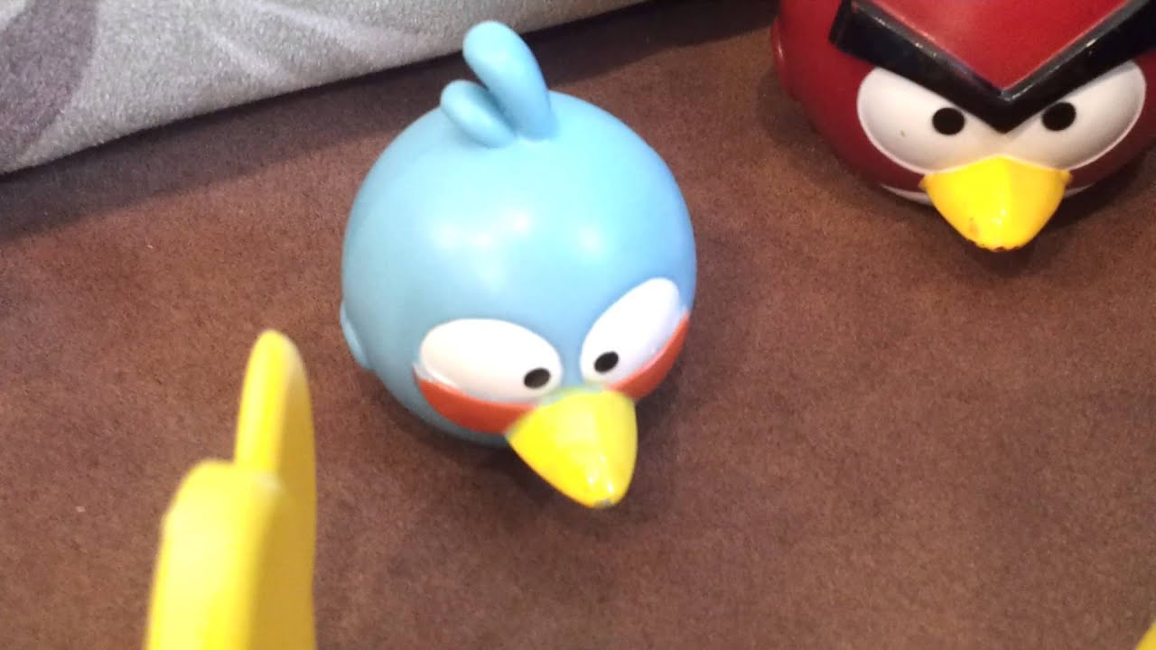 Angry birds series: blue bird hates sleeping part1 - YouTube