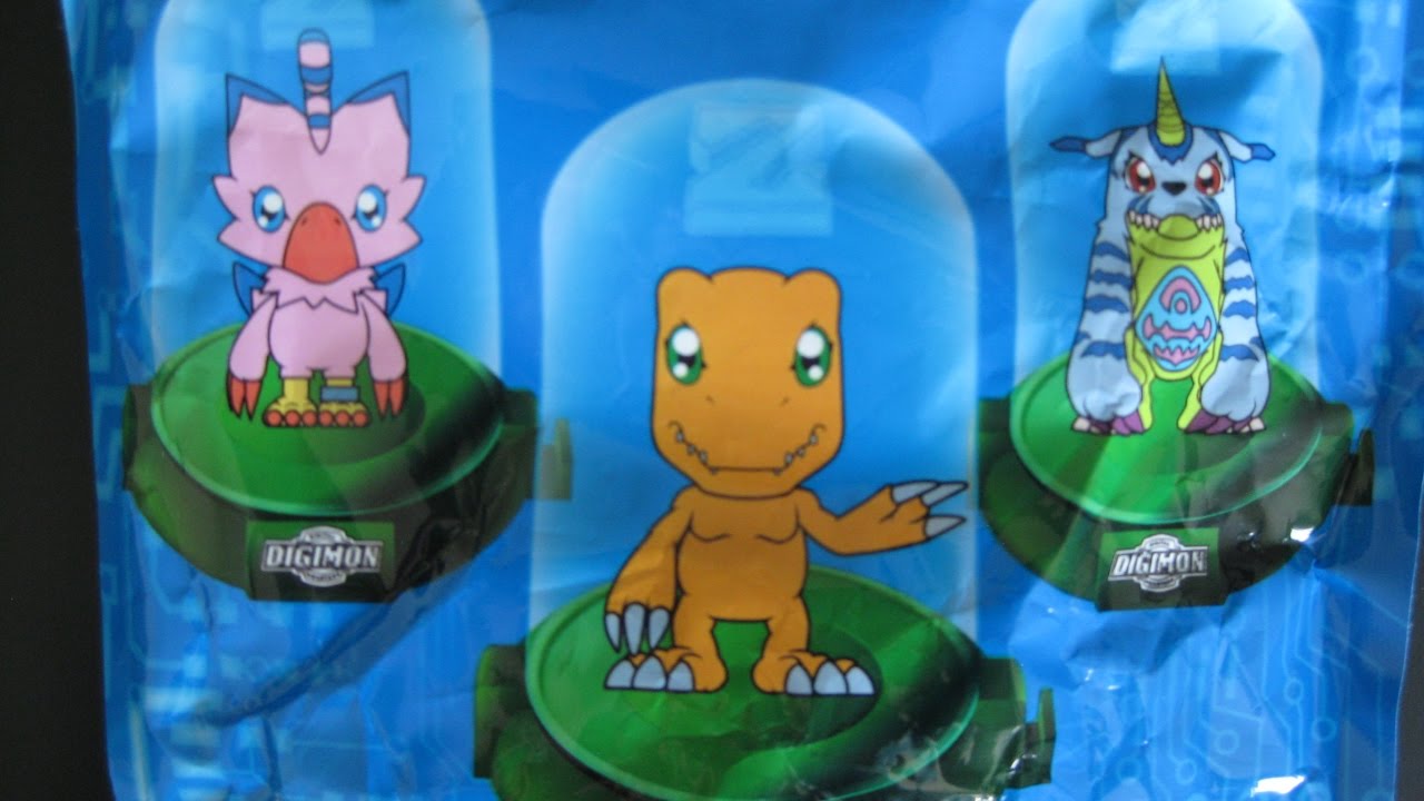 RR 74- Zag Toys Digimon Domez Blind Bags! - YouTube