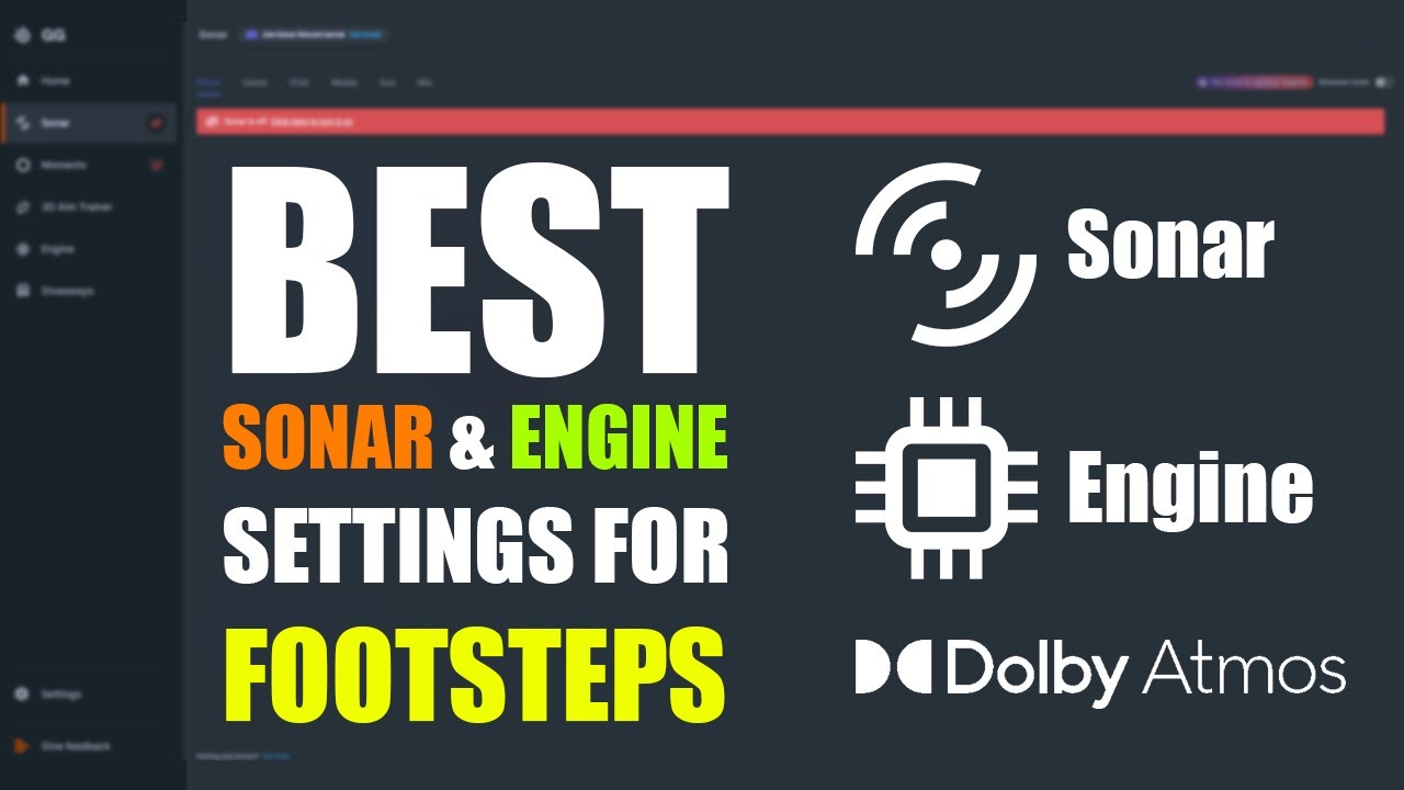 Arctis Nova Pro Footsteps Settings for FPS Games (Best Sonar and Console Settings) - YouTube