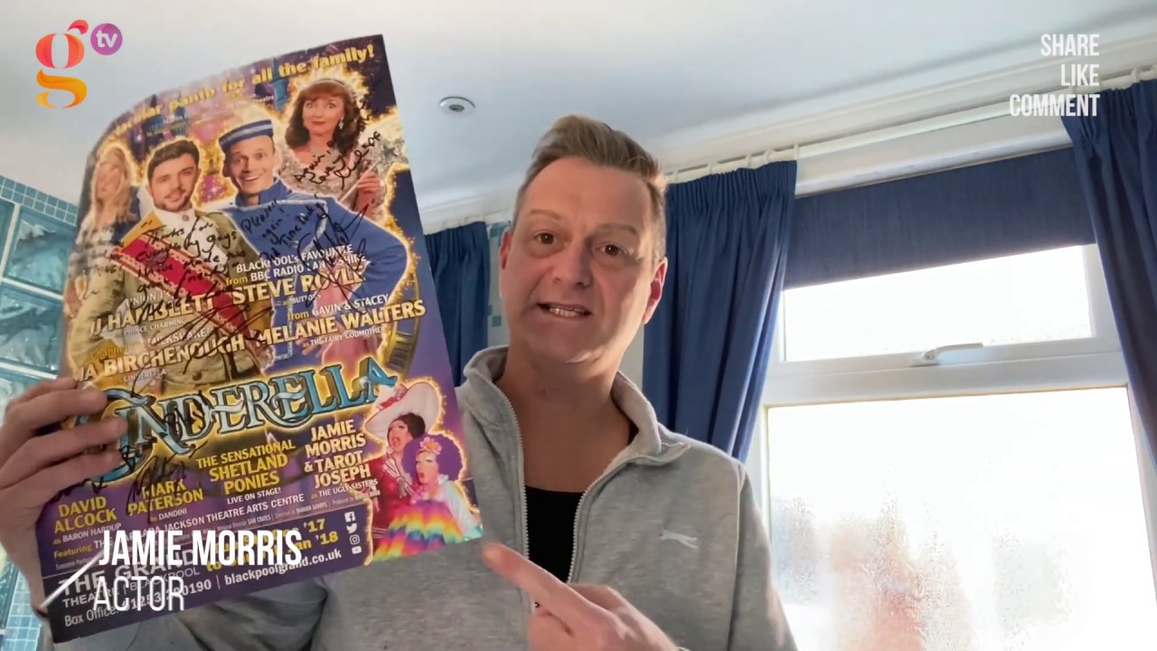 At Home With You | UPLIFT Dame Stage Makeup With Panto Legend Jamie ...