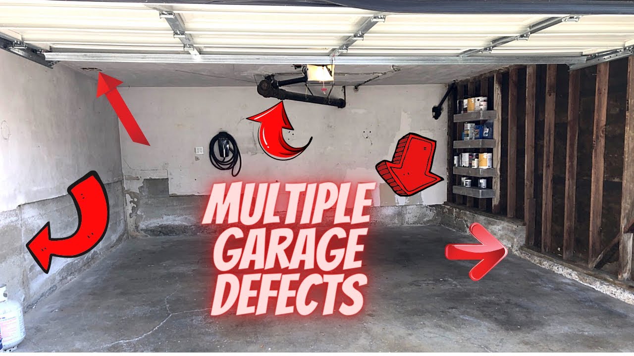 How To Inspect A Garage During A Home Inspection - YouTube