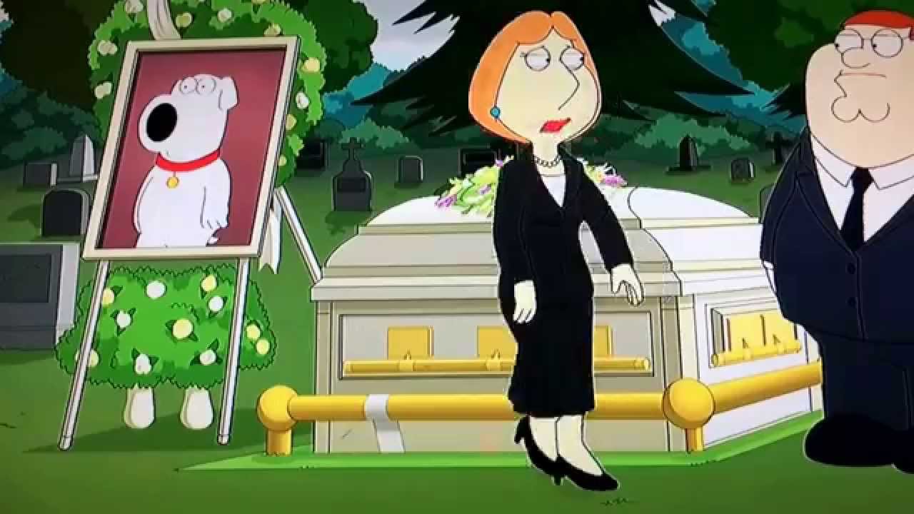Family guy Brian's funeral - YouTube