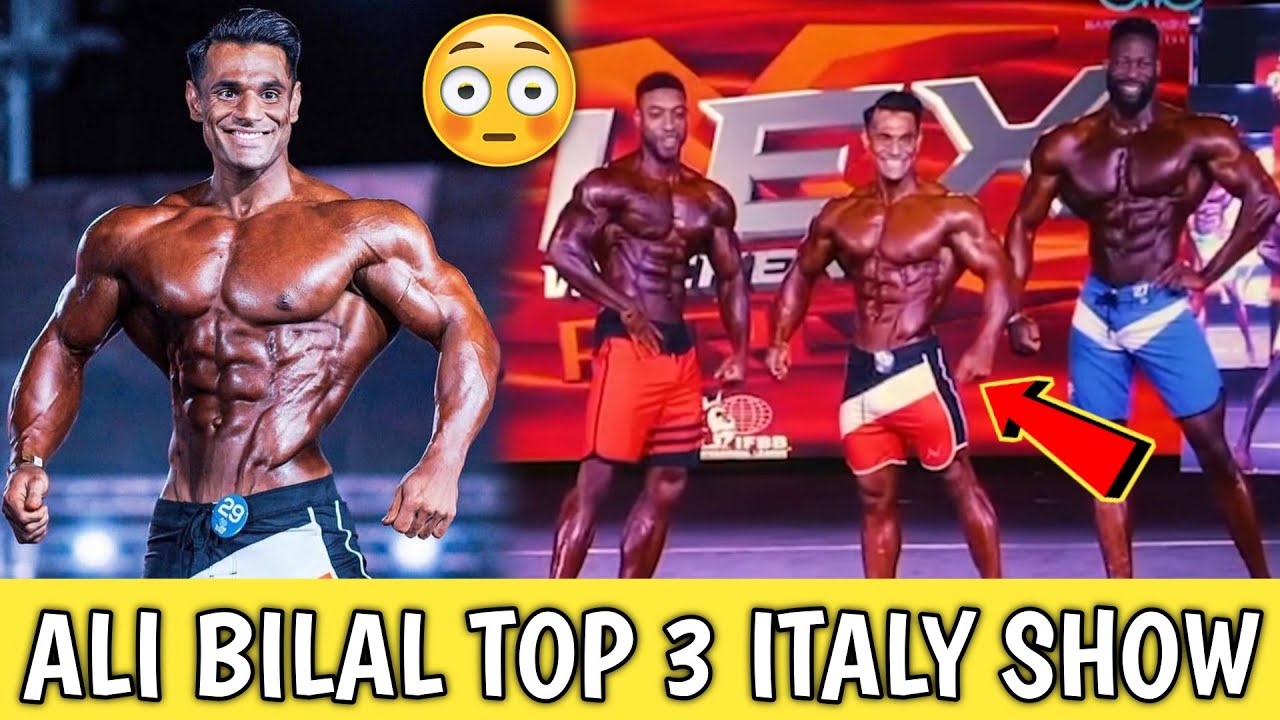 ALI BILAL IN TOP 3 FLEX WEEKEND PRO SHOW ITALY🇮🇹 - YouTube