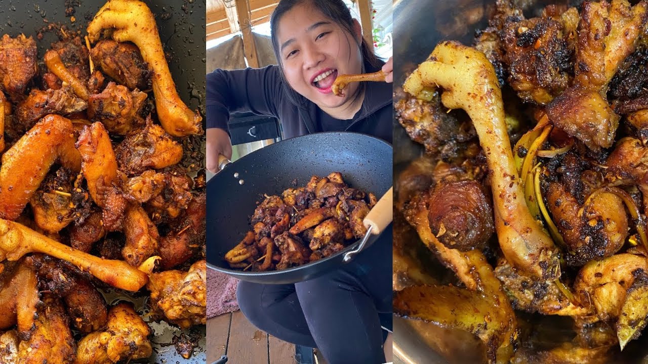 ဖီဟ့လ့အီၣ်ဆီညၣ်**Cook Chicken 🐓 for karen family’s 👍 - YouTube