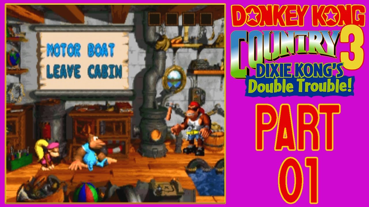 Let's Play Donkey Kong Country 3 (103%) (Part 1) - The Northern ...