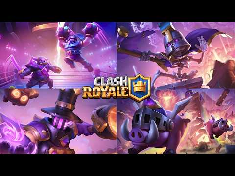 All New EVOLUTION TRAILERS Clash Royale