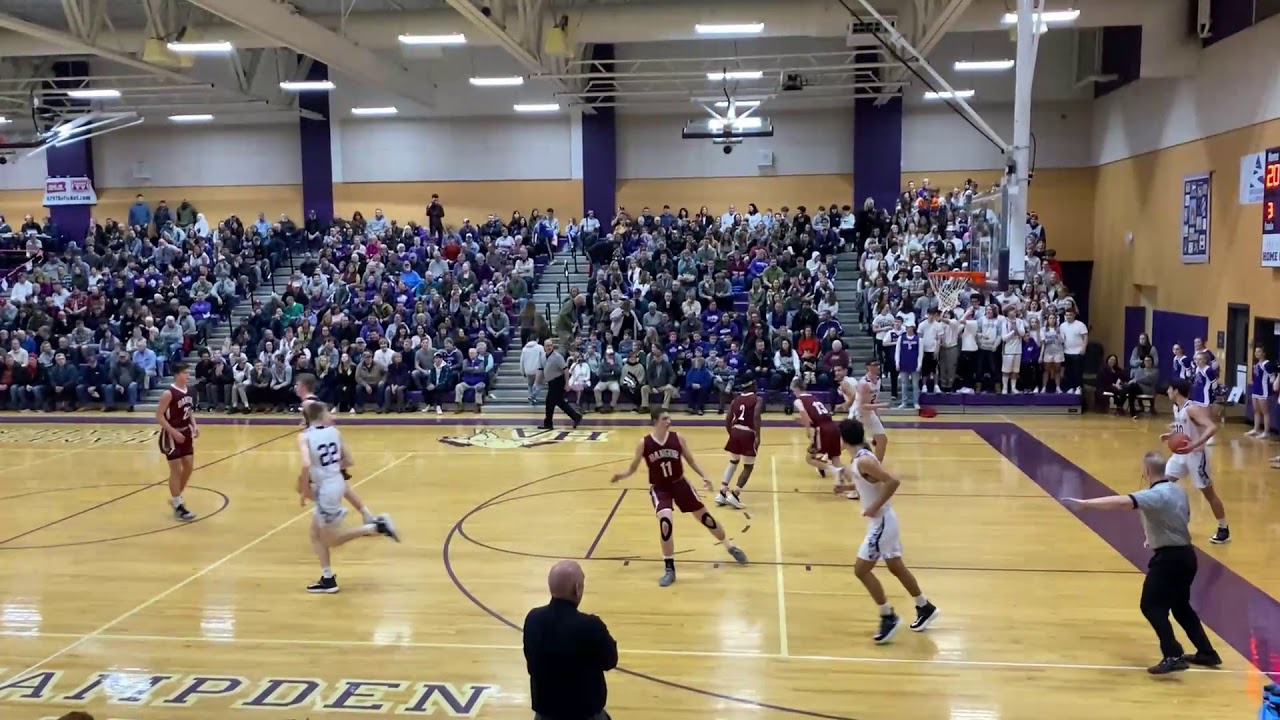 2020-01-07 Bangor Rams Varsity Vs Hampden Varsity - YouTube