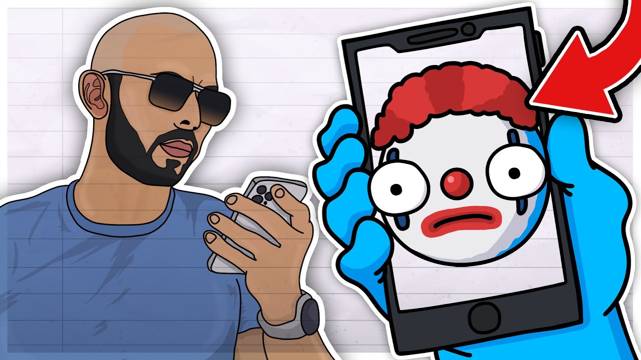 Andrew Tate made you look like a clown... - YouTube