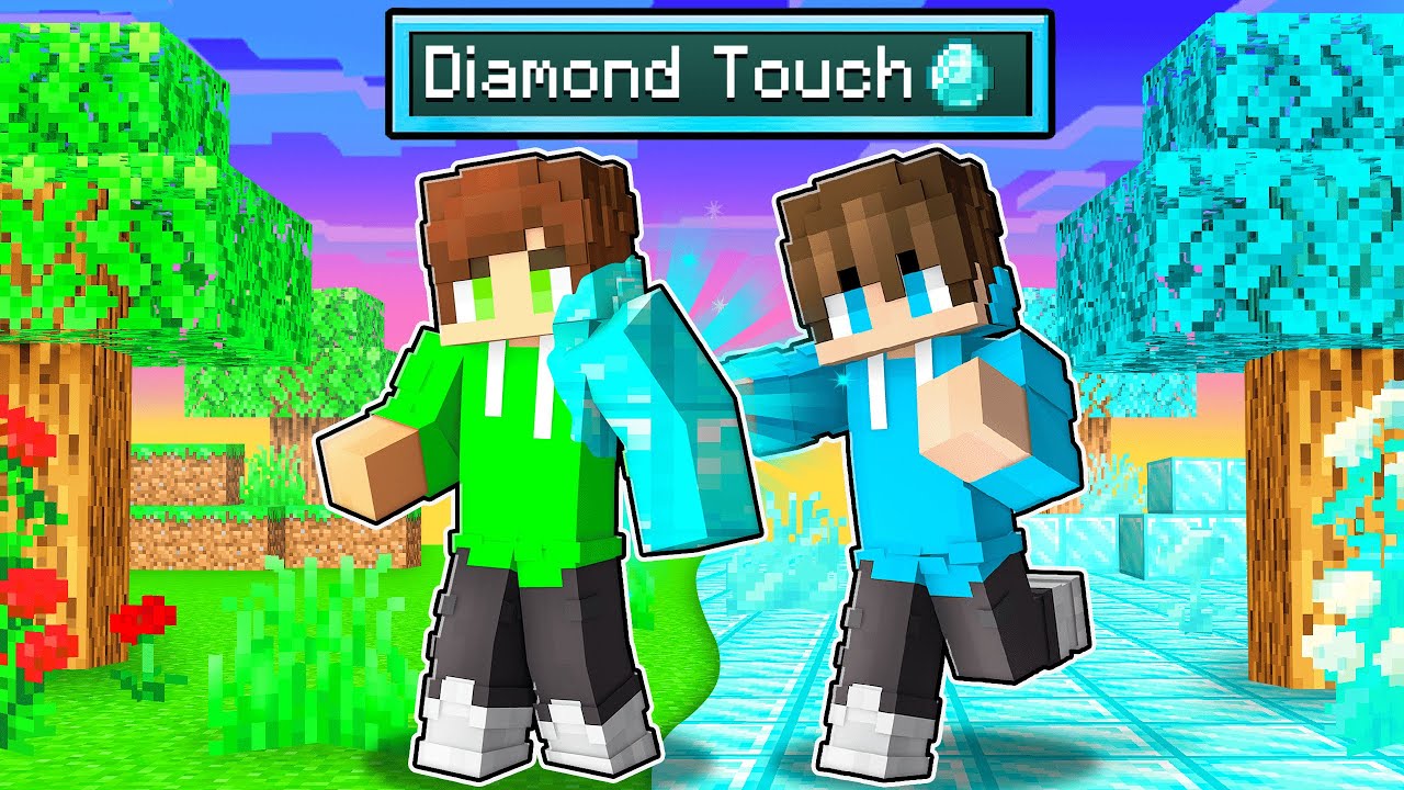 Cloudy Has The DIAMOND TOUCH In Minecraft! - YouTube
