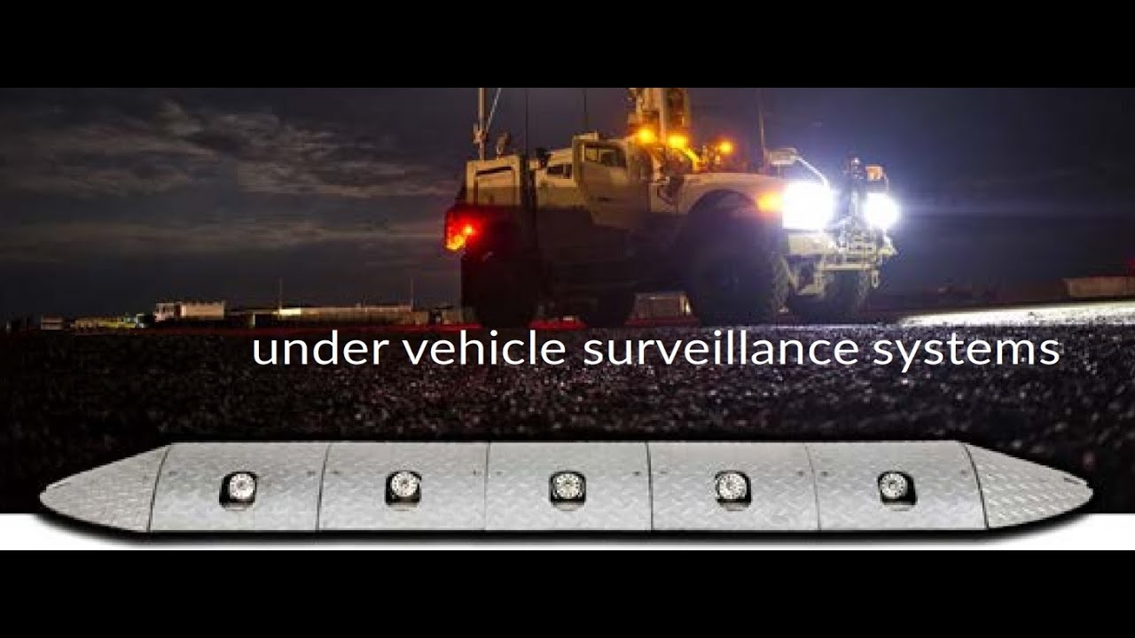 Under Vehicle Surveillance Systems - YouTube