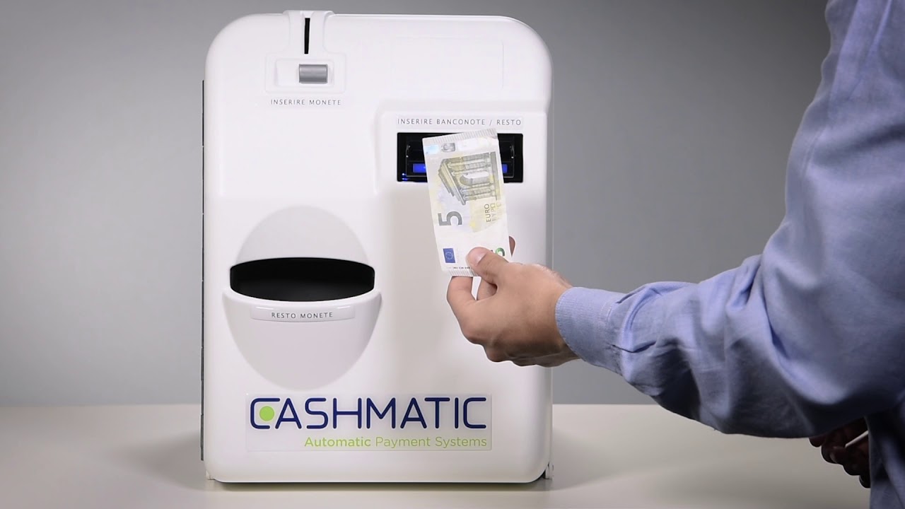 Cassa automatica: Cashmatic III come funziona la Ricarica e il Prelievo ...