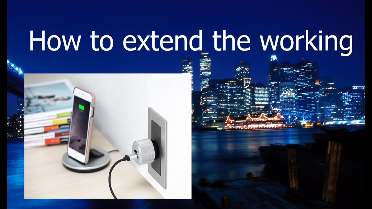 How To Extend The Charge - YouTube