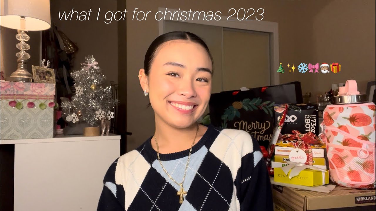 what I got for christmas 2023 | Genesis Montes - YouTube
