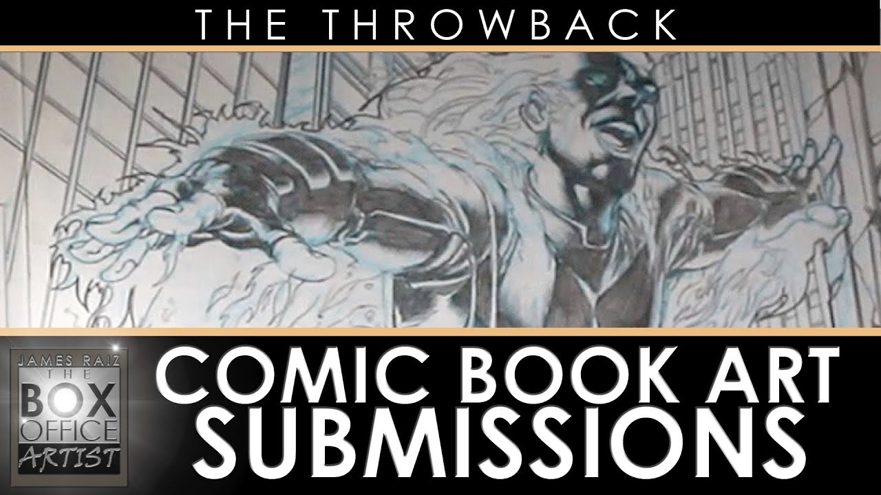 THROWBACK EP01: COMIC BOOK ART SUBMISSIONS - YouTube