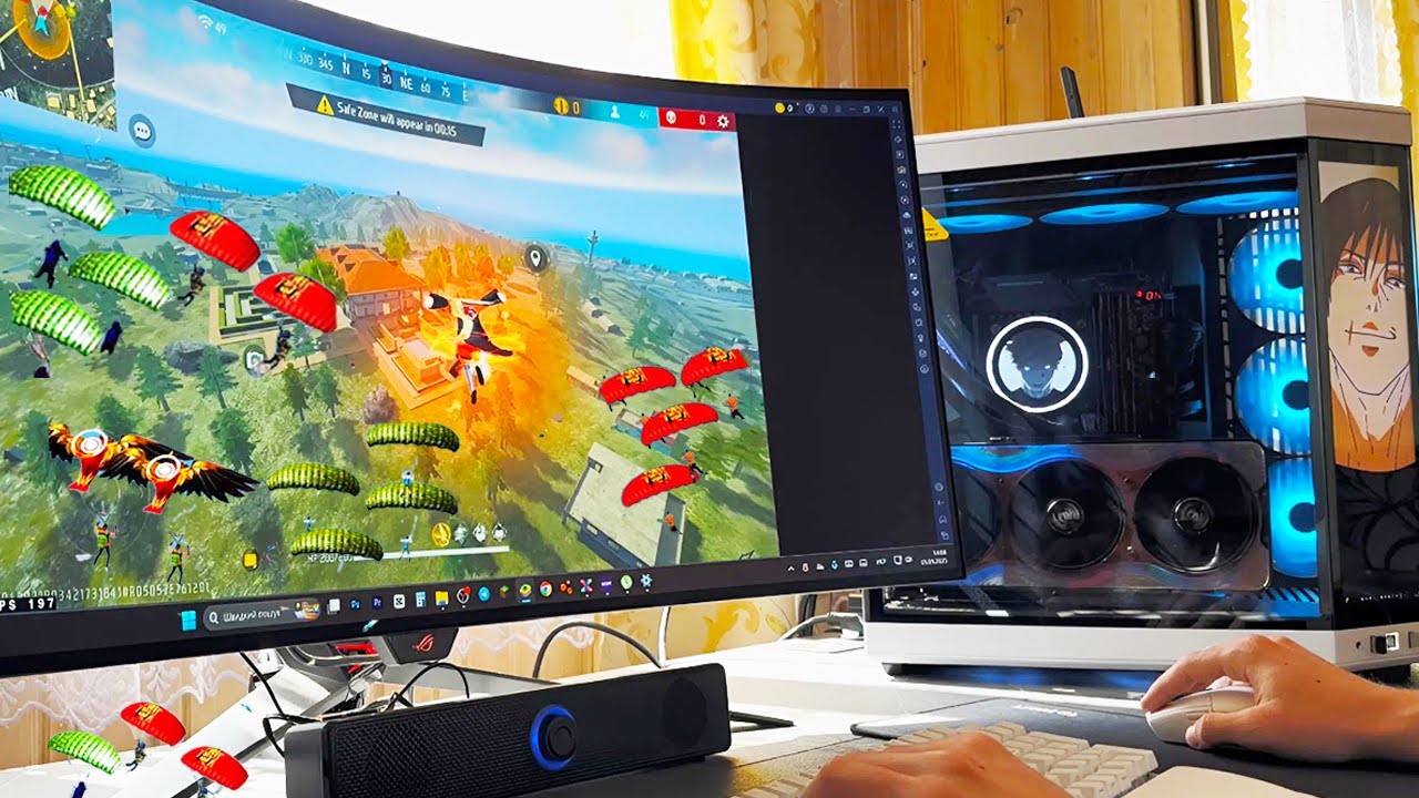 FREE FIRE Full Gameplay | Intel i9 / RTX 5090 - YouTube