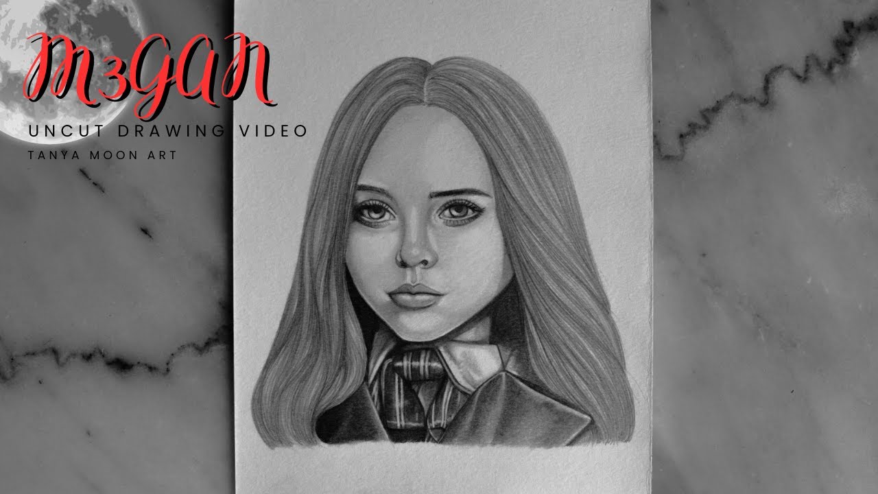 M3GAN | 132 Mins Drawing | Dark Mysterious, Horror Music [Copyright ...