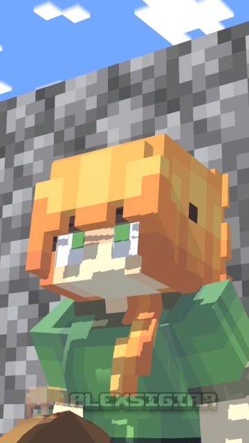 Alex Boss with ghost Revenge - minecraft animation #shorts - YouTube