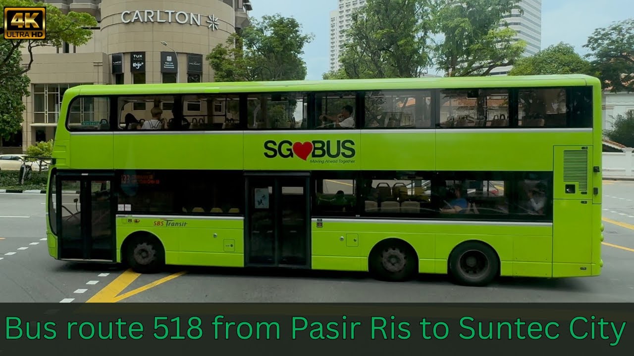 Exploring Singapore by Bus: A Sightseeing Journey on Bus Route 518 from ...