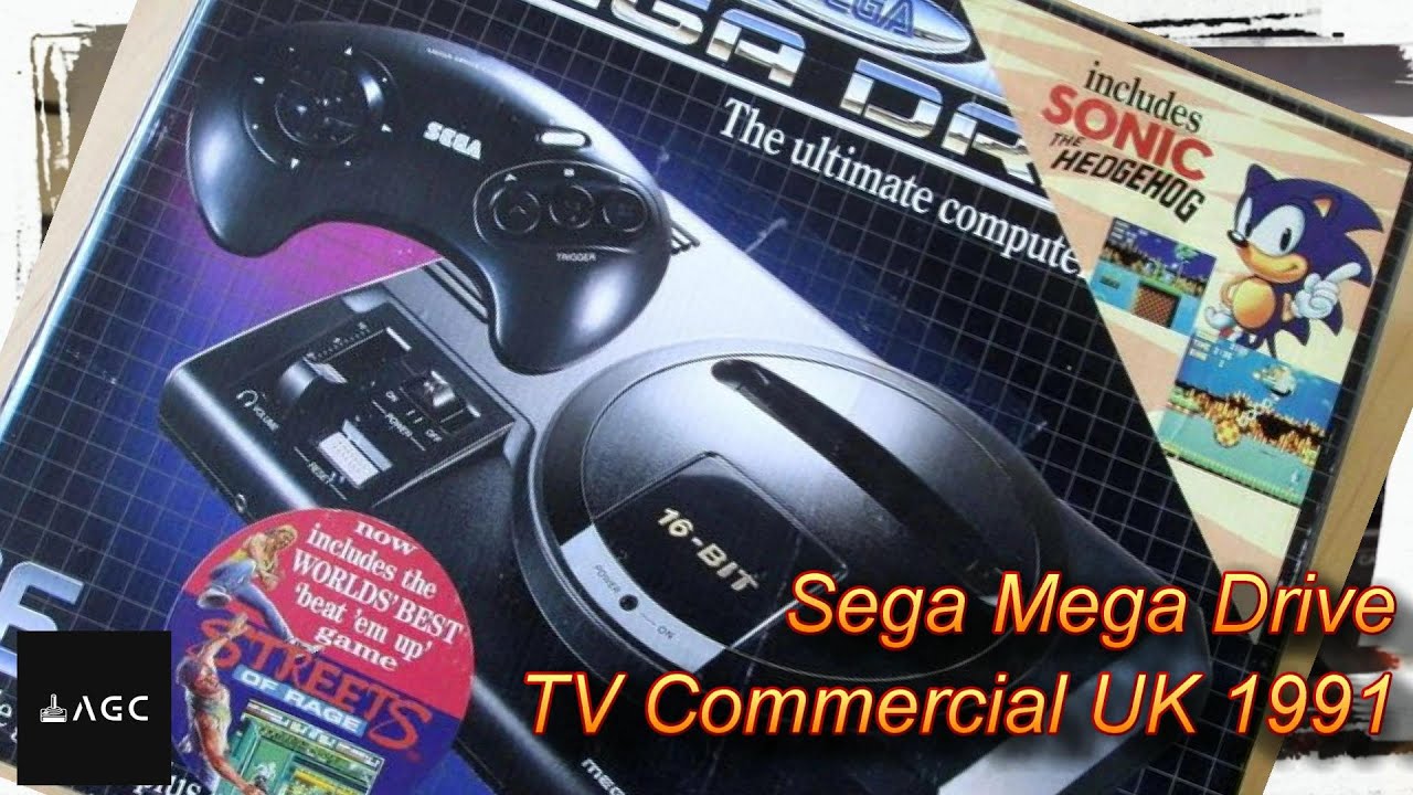 TV Commercial Retro Gamer - Sega Mega Drive - 3rd Var. UK 1993 | Game ...