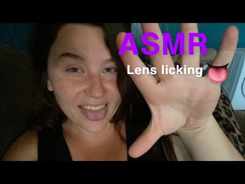 ASMR | Lens licking & Kisses 😘 - YouTube