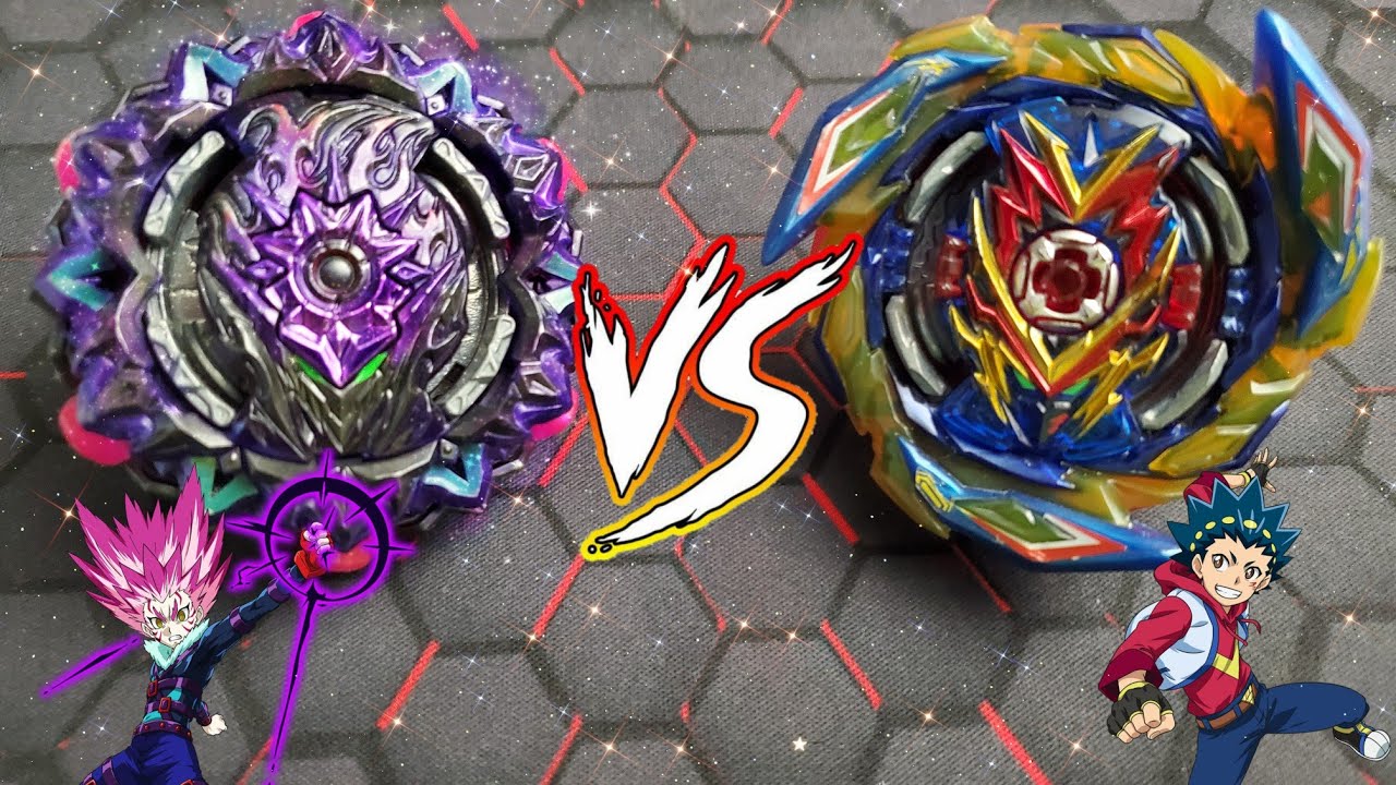 Variant Lucifer vs Brave Valkyrie -Lane vs Valt- Beyblade Burst ...