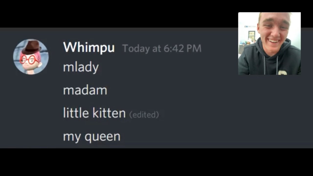 Whimpu, back to his simping ways!! SMG4 reaction: Mario joins Discord ...