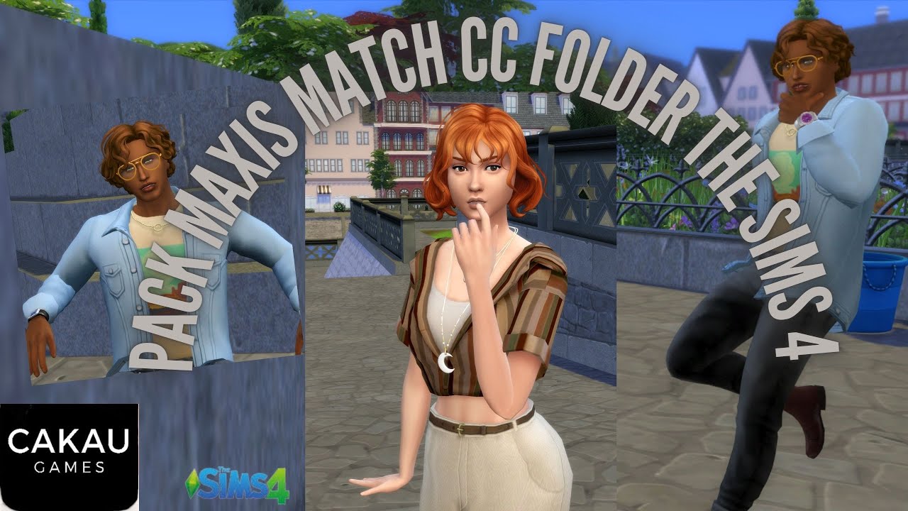 MAIS MAXIS PARA VOCÊS !! Pack Maxis Match - CC Folder - The Sims 4 ...