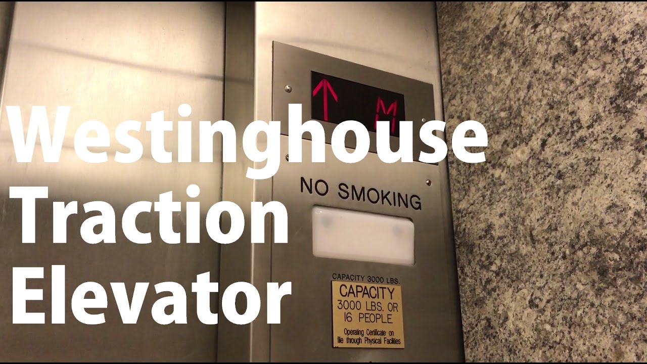 Westinghouse Traction Elevator, Math Building, Purdue University - YouTube