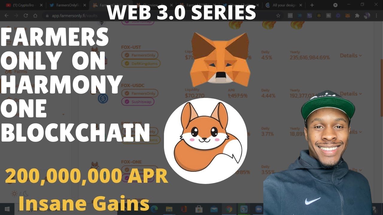 New Dapp On Harmony $ONE : FarmersOnlyfi $Fox overview - YouTube