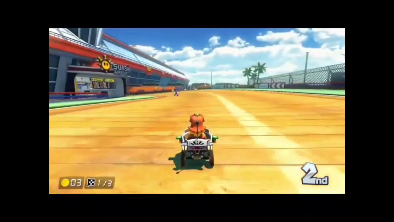 Daisy Gets Hit By Shell On Mario Kart 8 Nintendo Switch - YouTube