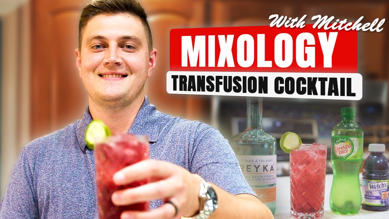 Mixology With Mitchell - Transfusion - The Best Golf Course Drink - YouTube