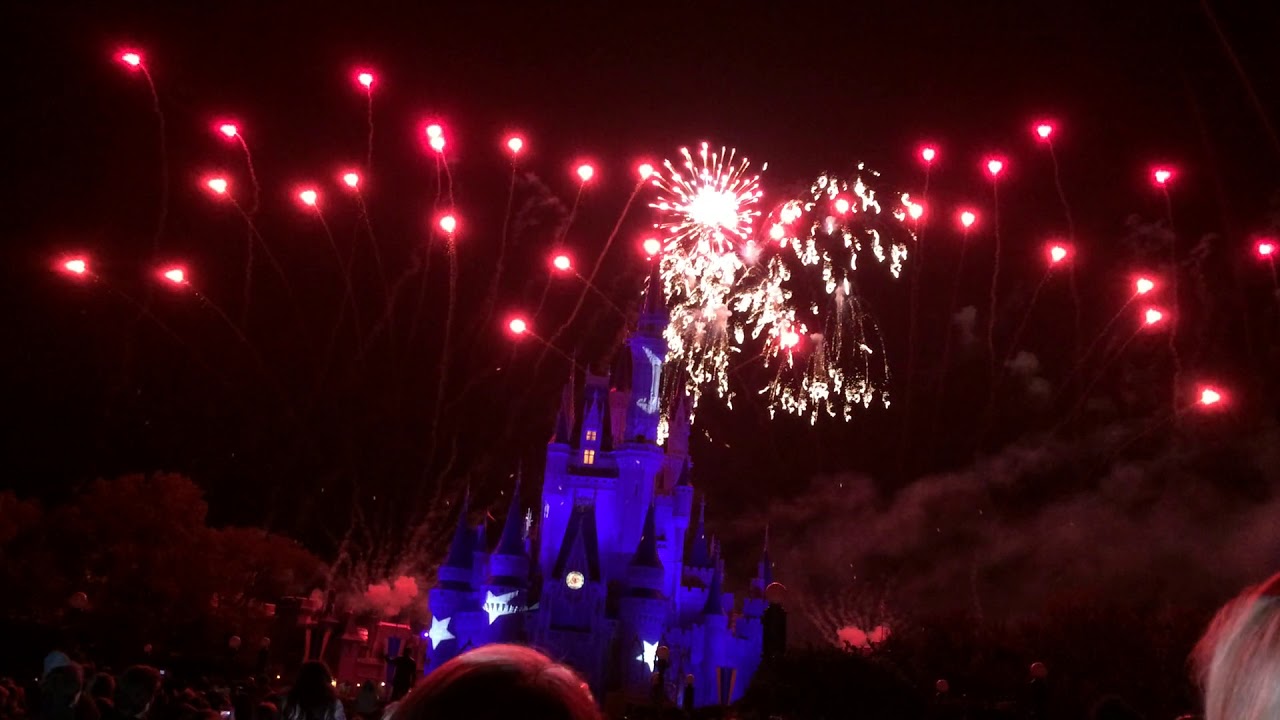 Evening Lights and Fireworks at the Castle 2 (FL Trip) - January 2014 ...