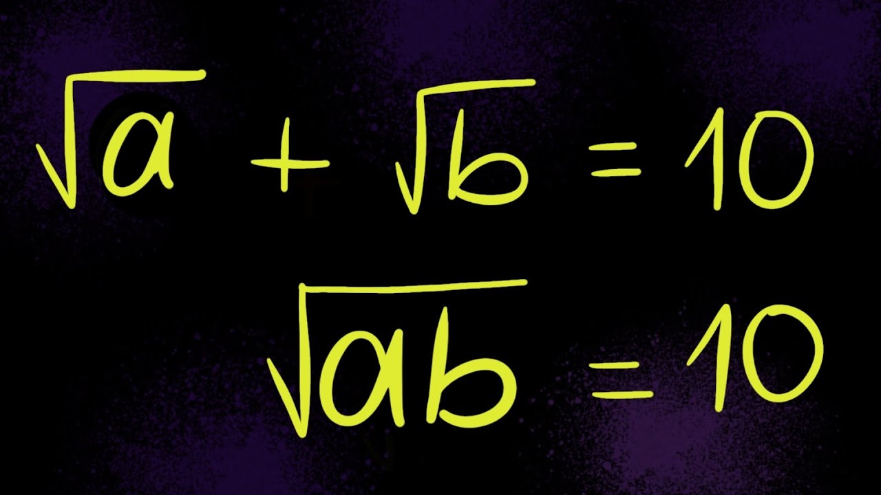 Nice Algebra Math Simplification. Find the value of a and b. - YouTube
