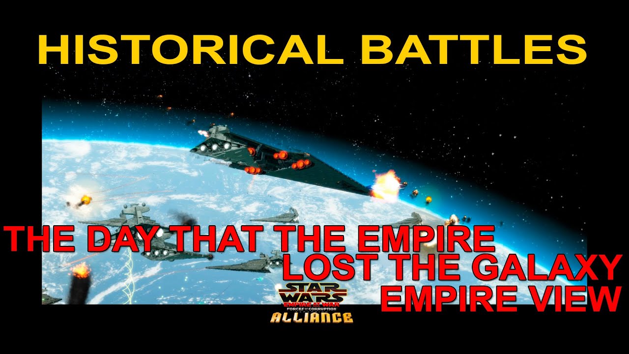 Battle of Endor - Empire view - Historical Battles - Star Wars Empire ...