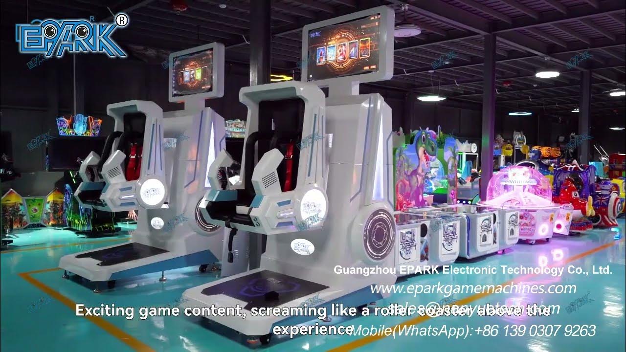 EPARK VR 360 Chair 9d Cinema 360 Degree Virtual Reality Chair Games 360 Vr Game Machine - YouTube