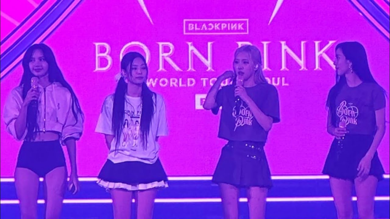 230916 Blackpink World Tour - Born Pink Finale In Seoul #블랙핑크 - YouTube