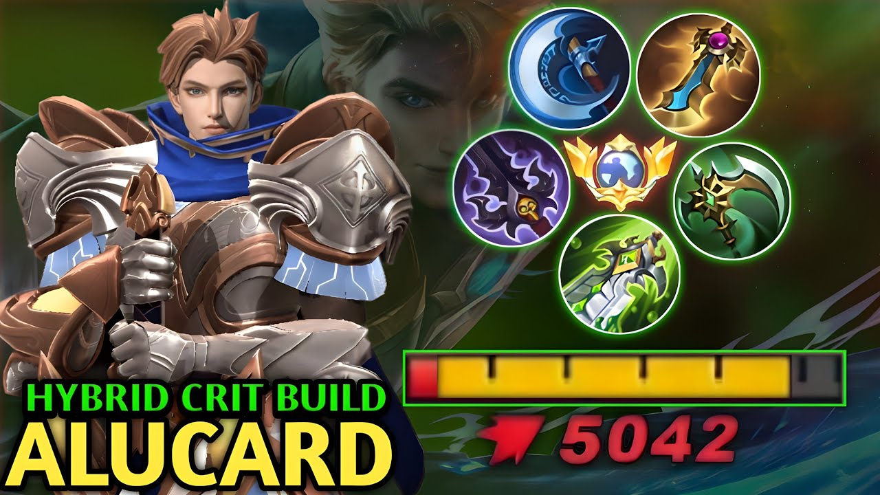 35 Kills No Death!| NEW HYBRID CRIT BUILD ALUCARD🔥| ALUCARD BEST BUILD ...