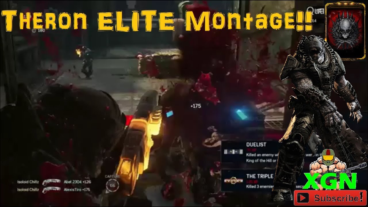 Gears of War 4 Theron Elite character gameplay in Ranked Season 3 ...