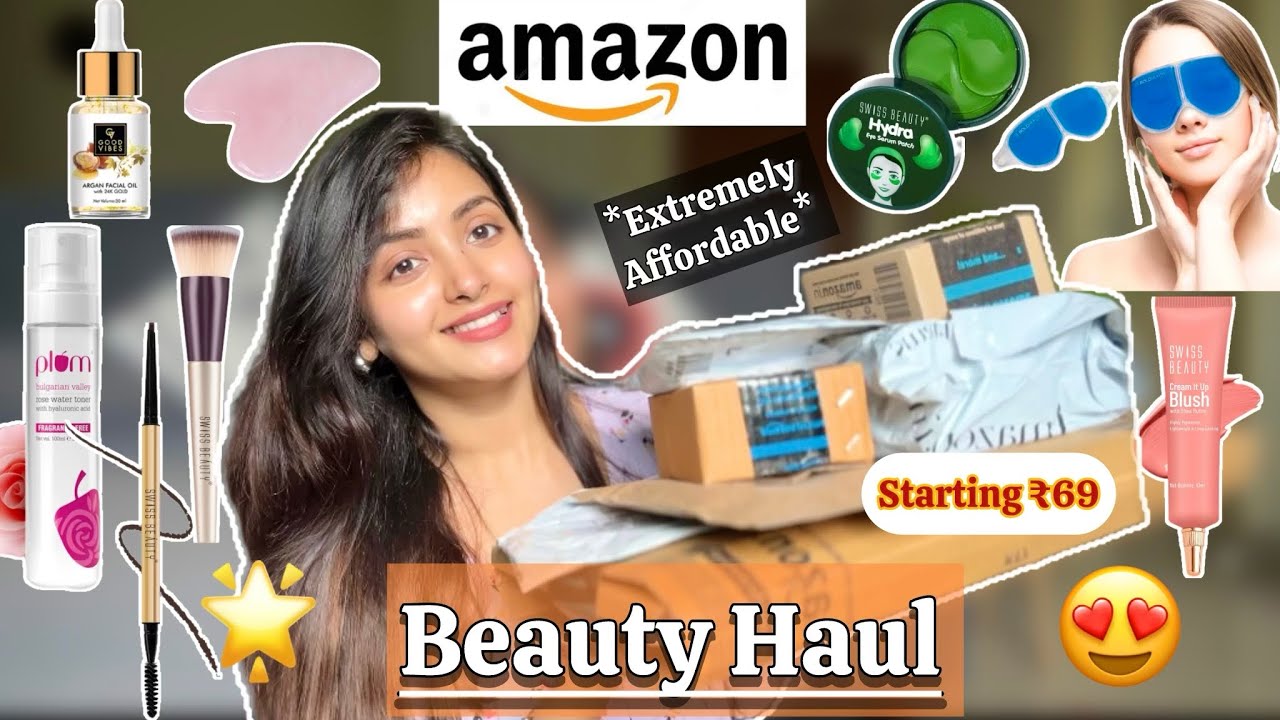 *Super Affordable* AMAZON BEAUTY HAUL| Unboxing| Makeup| Skincare - YouTube