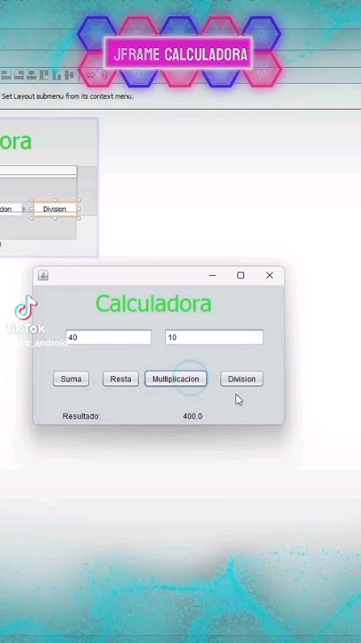 Creando tu Propia Calculadora en Java: Tutorial de JFrame en NetBeans ...