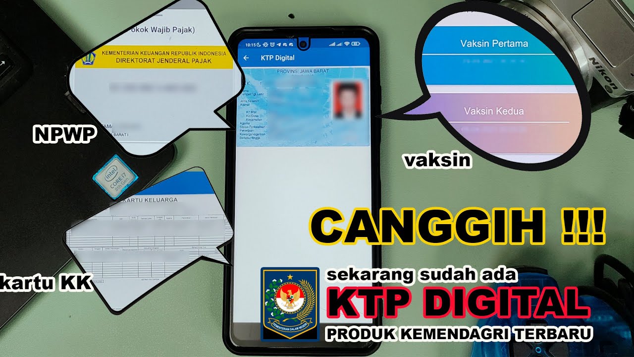 Canggih !!! Review KTP Digital Aplikasi Identitas Digital dari ...