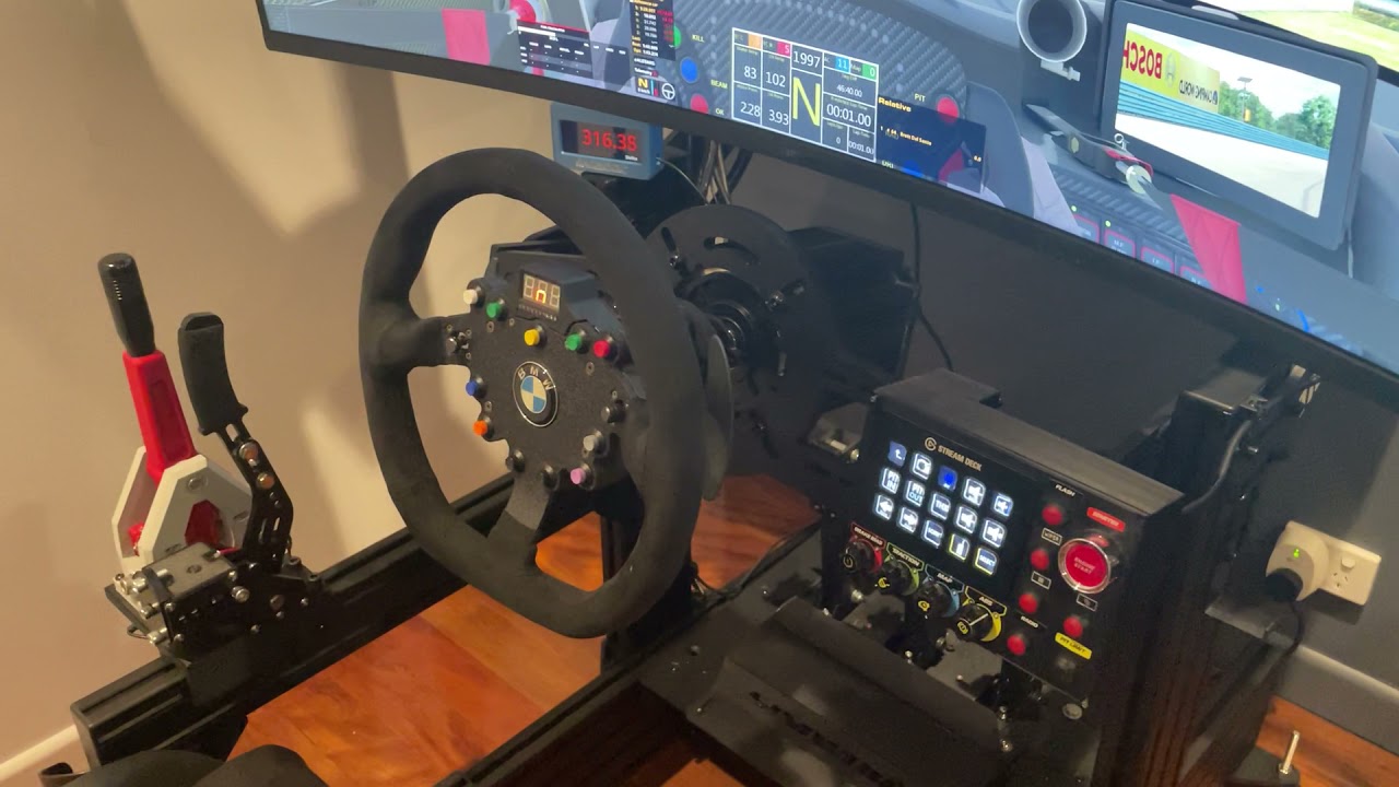 My Trak Racer TR160 - OSW - Simucube Sim Racing Setup - YouTube