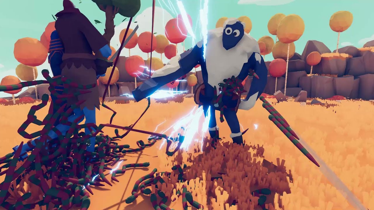 TABS - NARUTO TRIO! Orochimaru + Sasuke Zeus + Rock Lee vs Every Unit(2 ...