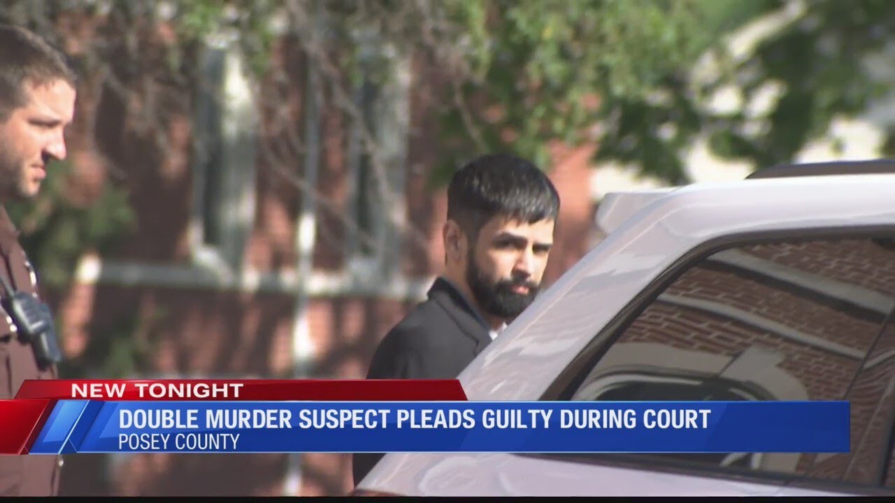 Double murder suspect changes plea to guilty during court - YouTube