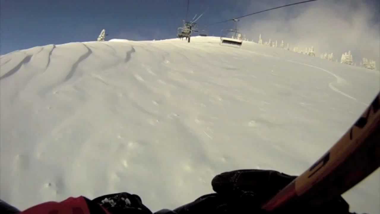 Skiing Chest Deep Powder--Deer Valley, Utah - YouTube