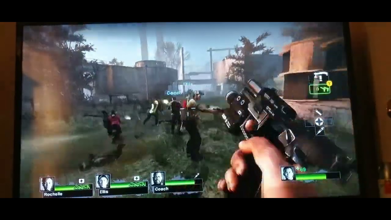 L4d2 gameplay Hard Rain Checkpoint 2 - YouTube