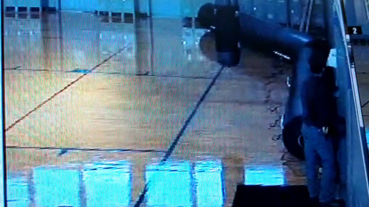 Tyler falling from 12 feet. - YouTube