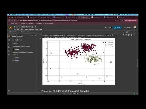 Anomaly Detection menggunakan DBSCAN dan PCA - YouTube